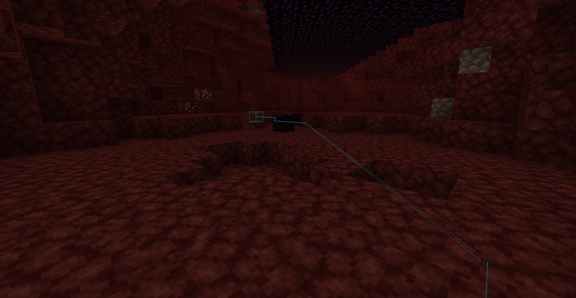 Baritone runs to a position, and digs the block from under its feet, falling, sometimes into ...