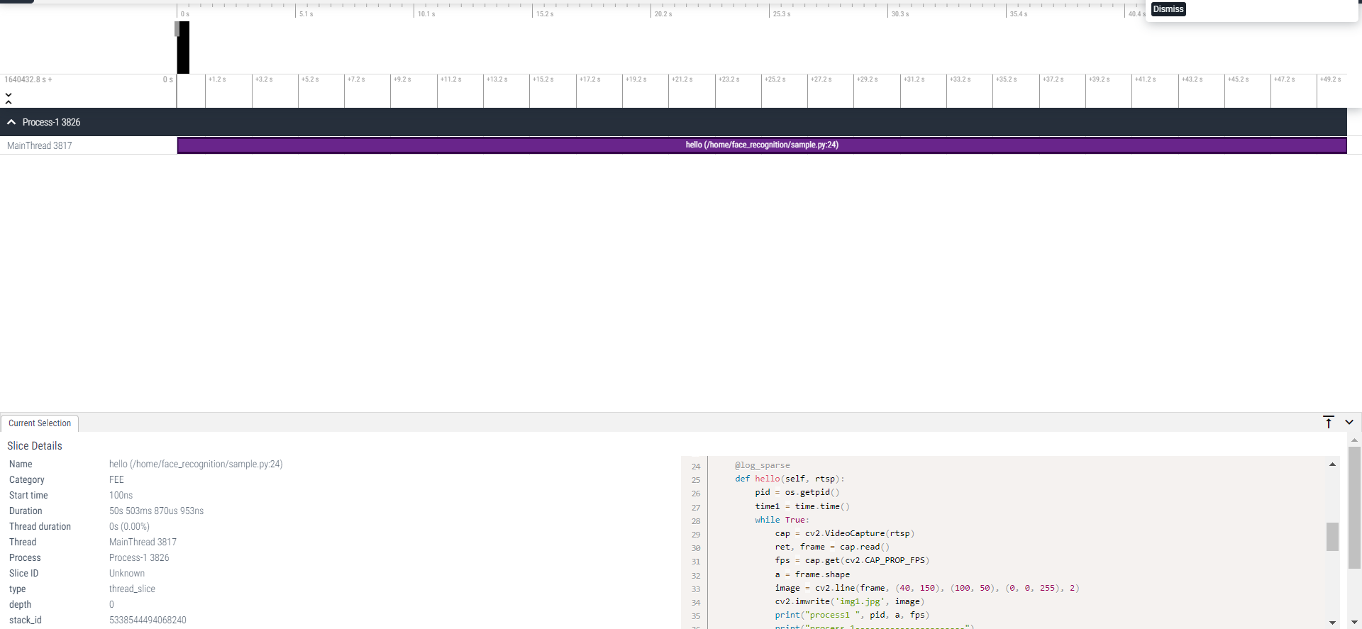 Failed to logsparse multiprocess functions · Issue #254 · gaogaotiantian/viztracer · GitHub