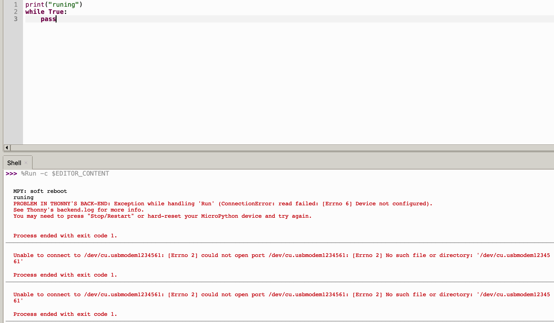 Thonny becomes unresponsive after unplugging the device · Issue #2836 ...