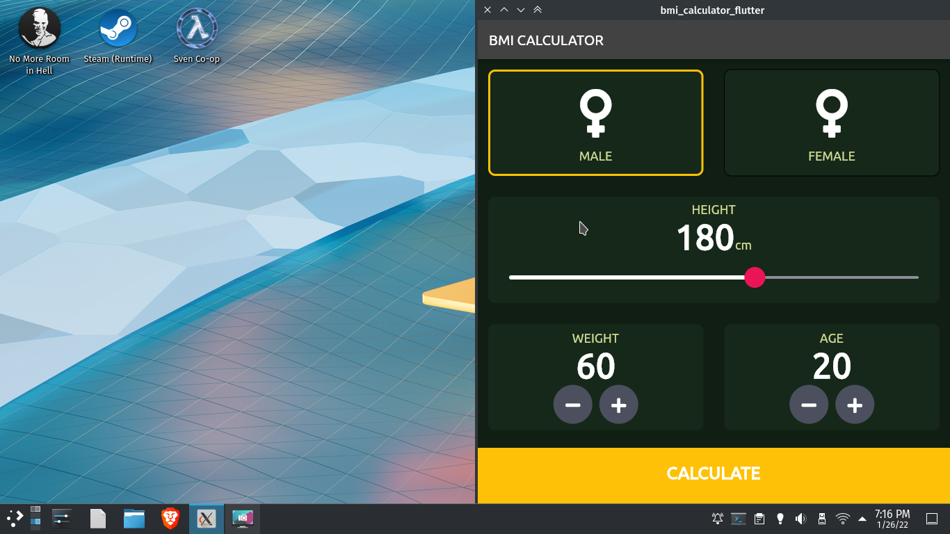 GitHub - CPAD-Gazipur/bmi_calculator_flutter