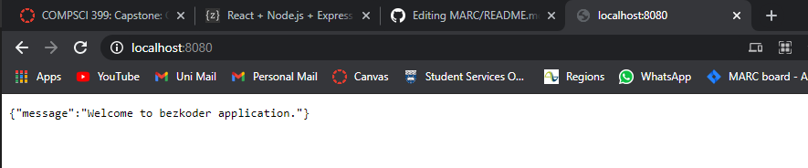 GitHub - SukratUbha/MARC: Capstone project made using Nodejs, React, Sequelize...