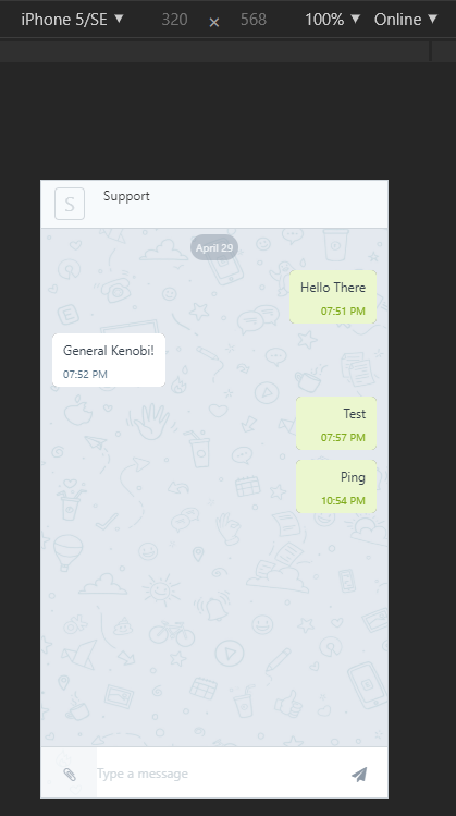 [BUG] No way to exit chat from website on mobile · Issue #10171 ...