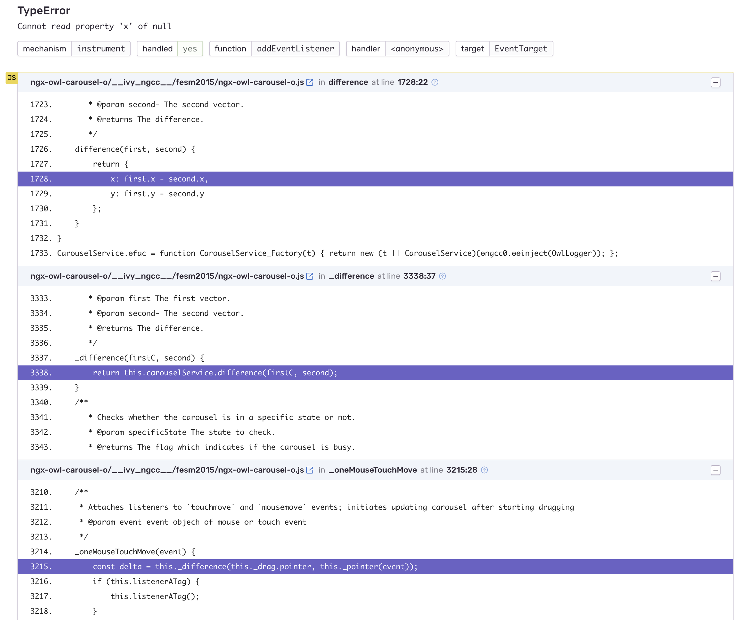 Cannot read property 'x' of null · Issue #151 · vitalii-andriiovskyi/ngx-owl-carousel-o · GitHub