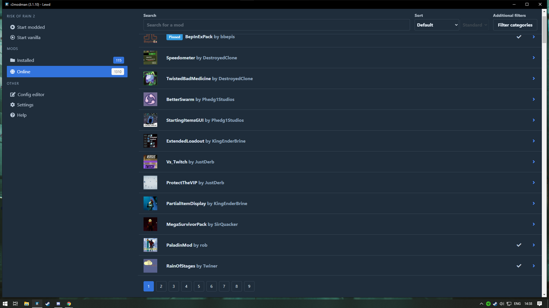 [BUG] - Fullscreen not saving. · Issue #496 · ebkr/r2modmanPlus · GitHub