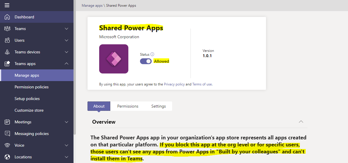[Doc-Bug] Publishing Power apps to Microsoft teams is not working · Issue #3328 · MicrosoftDocs ...