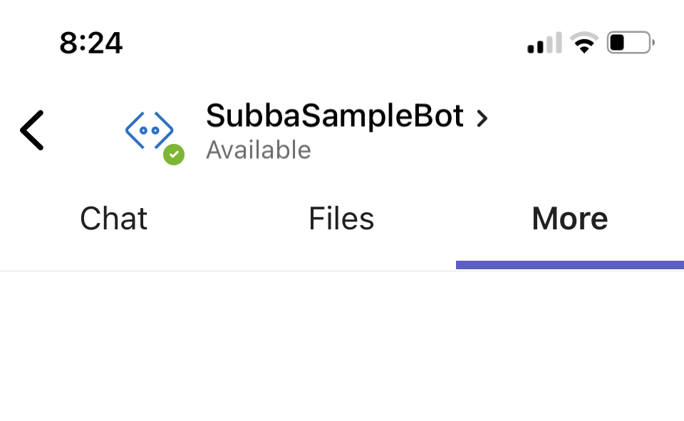 Tab/Bot app display behavior in mobile(iOS/Android) · Issue #7147 · MicrosoftDocs/msteams-docs ...