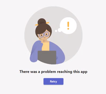 [Doc-enhancement] Tab app shows following error: "There was a problem reaching this app" · Issue ...