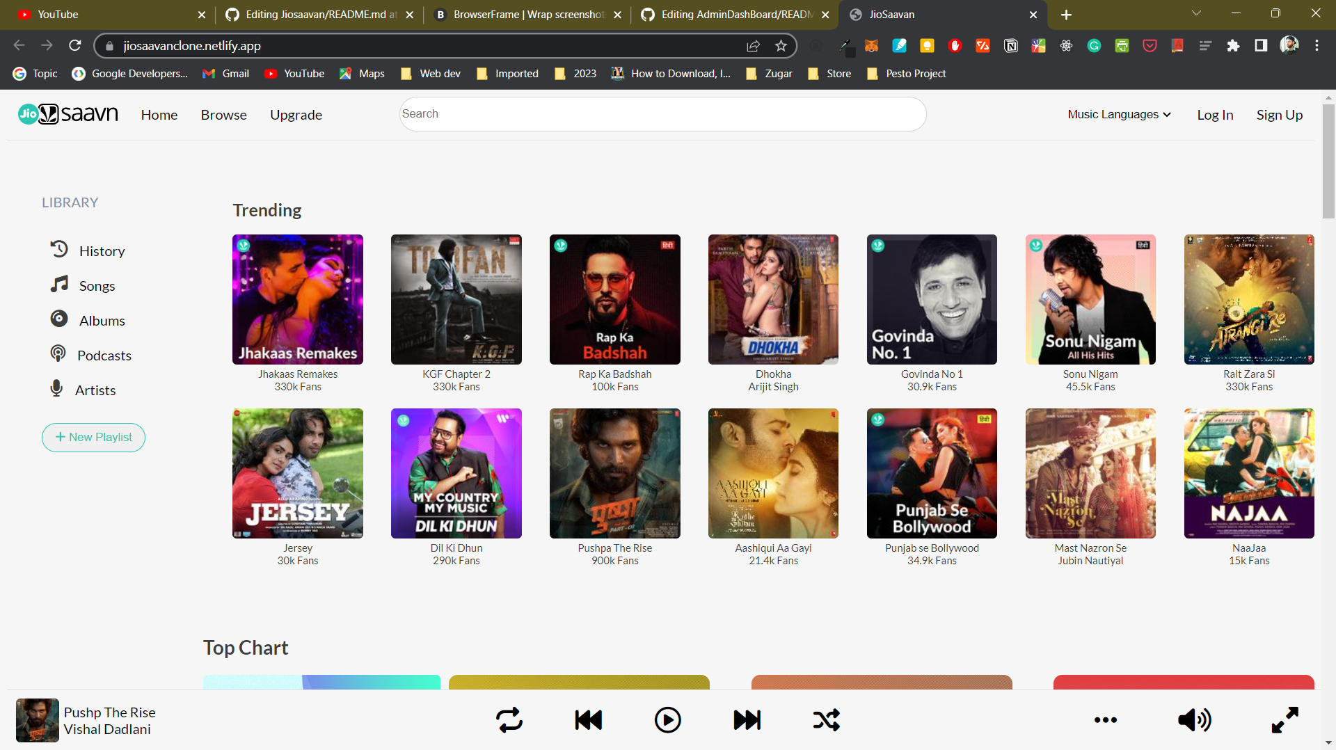 GitHub - AmanAshutosh/Jiosaavan: Jio saavan clone
