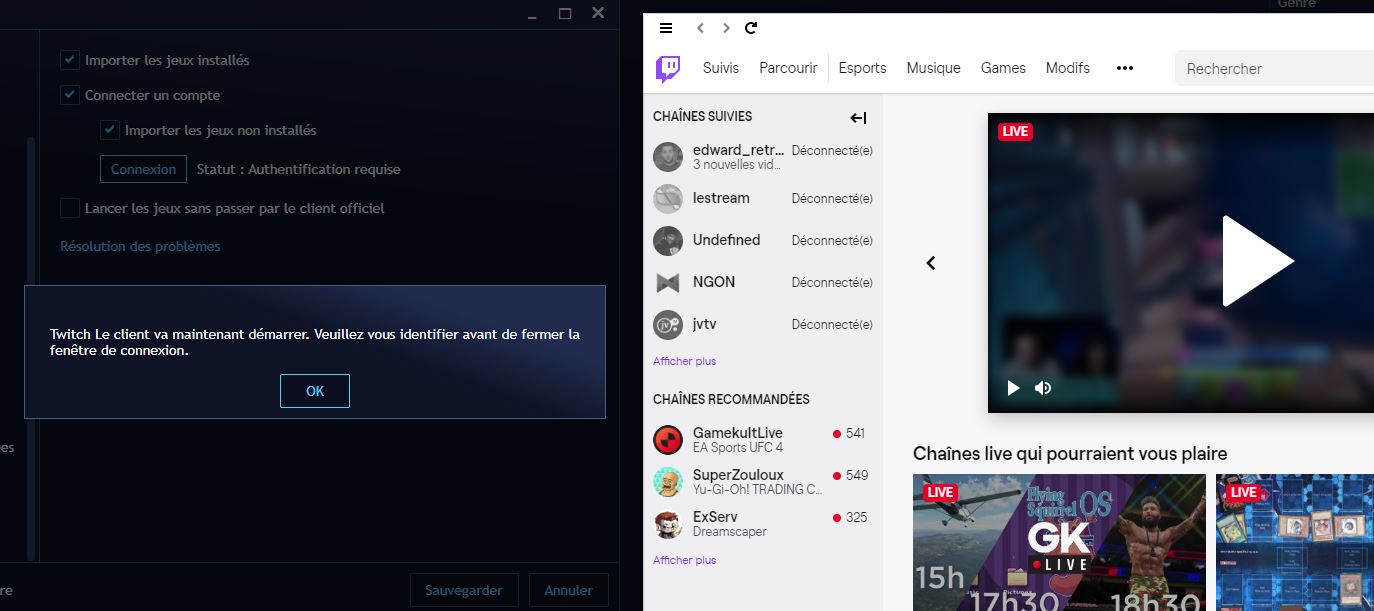 Twitch connection when importing games : error 400 · Issue #1957 ...