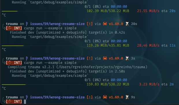 Resume download indicator show wrong total file size · Issue #59 ...