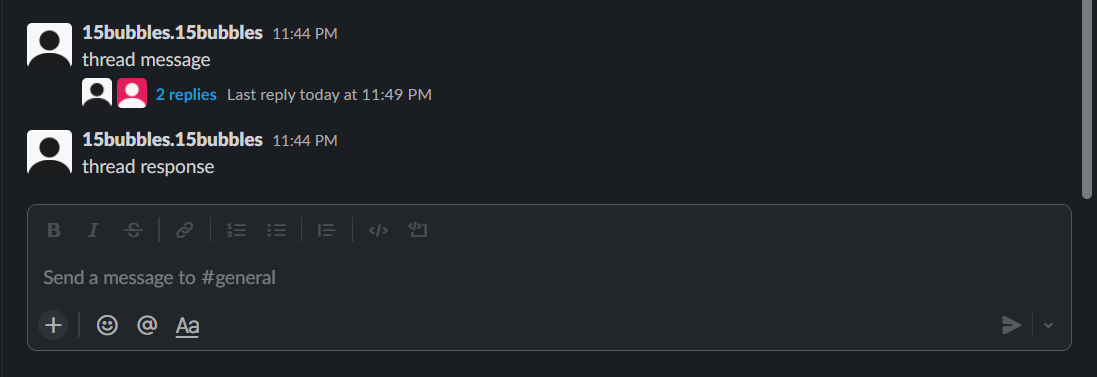 Slack api posting messages both in thread and channel · Issue #1116 · slackapi/python-slack-sdk ...