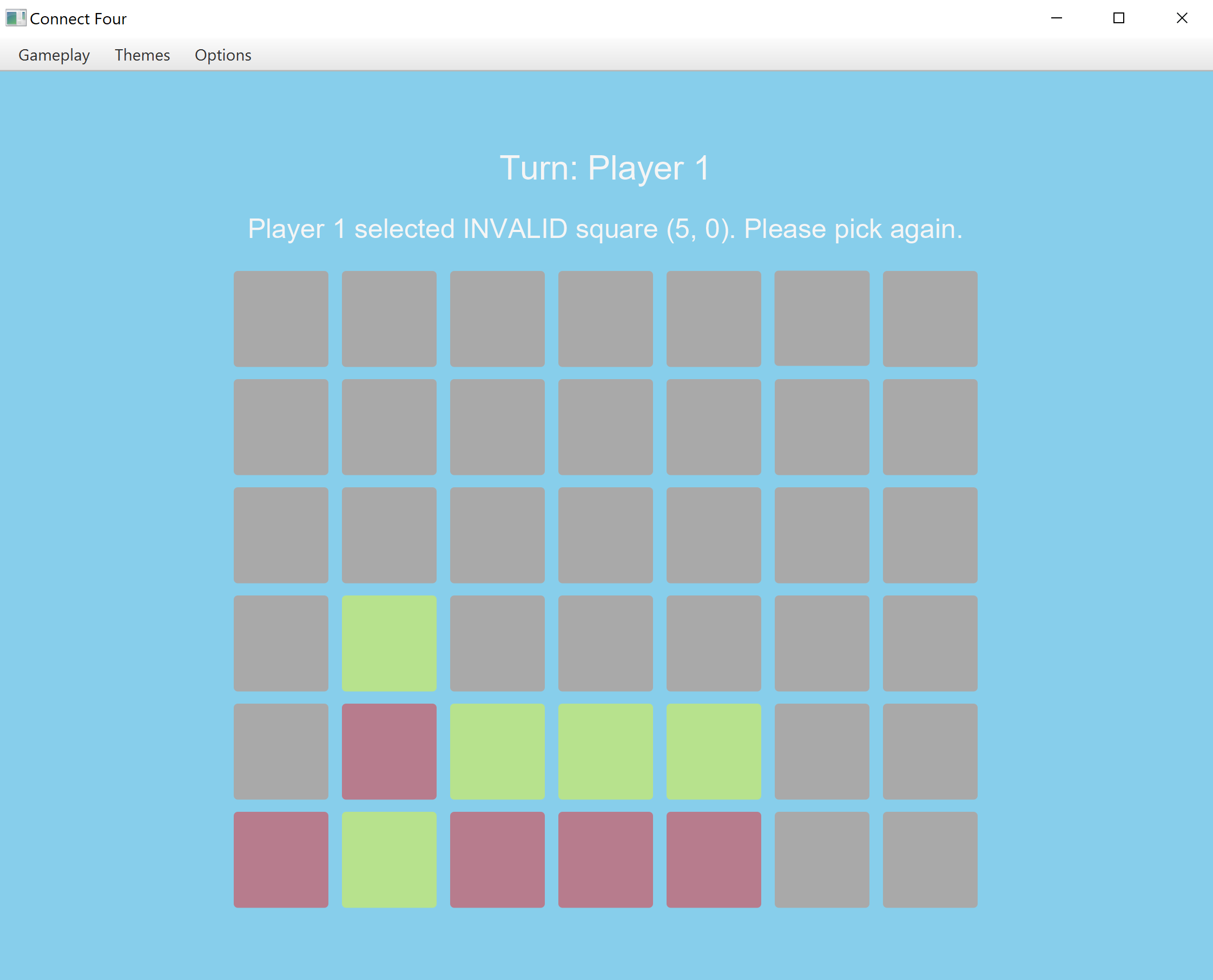 GitHub - MikeA-04/connect4: Play Connect Four on three different themes! The game allows players ...