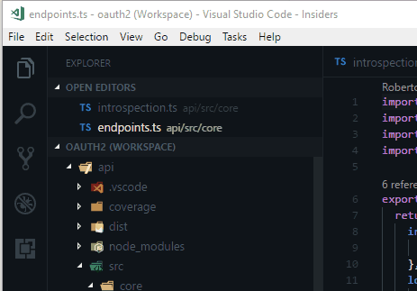 [VS Code Insiders] Issue with icons in "Open Editors" when pane is ...