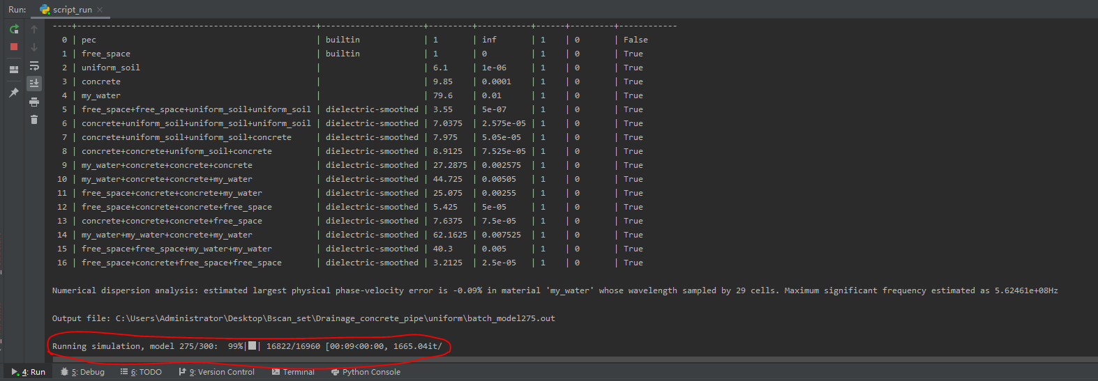 The program is stuck when generating B scan data in batch with pycharm · Issue #276 · gprMax ...