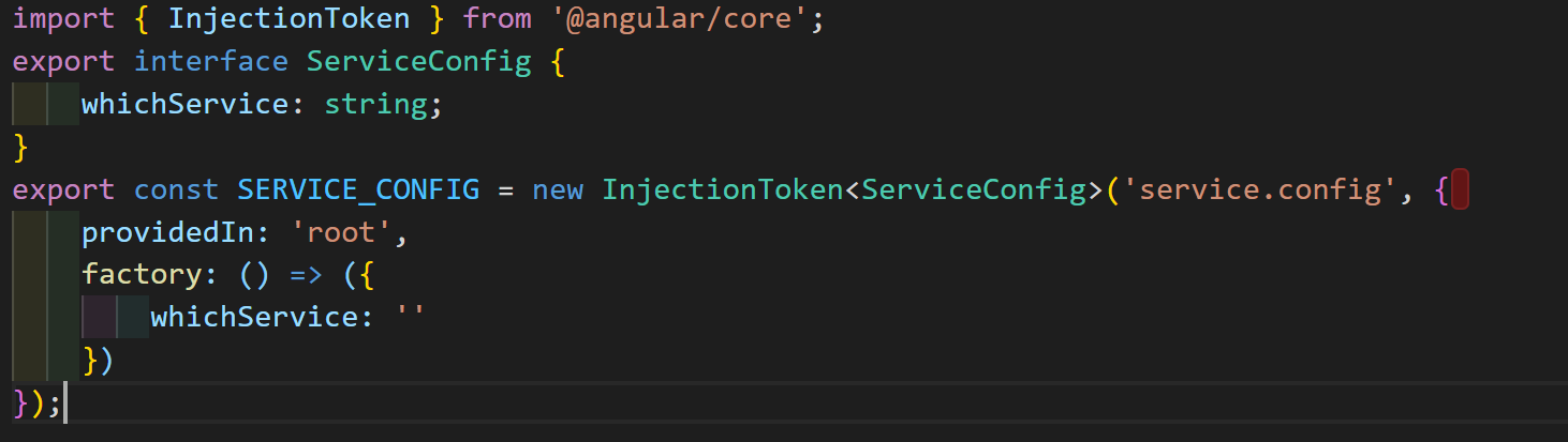 At runtime injected services (using injectionToken and useFactory) with HTTP API calls, are not ...