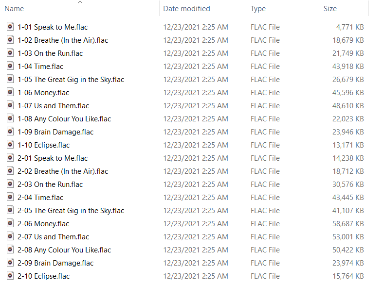 same songs in different cd of an album are unorganized · Issue #1538 ...