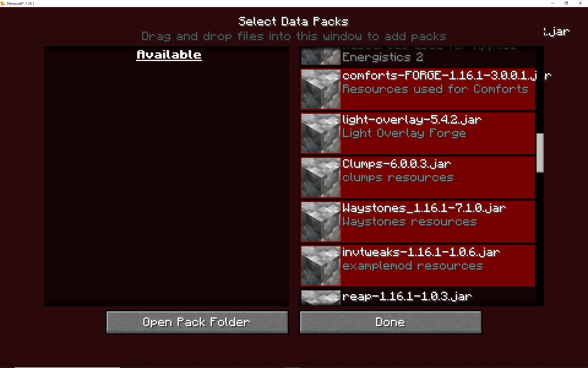 Datapacks "incompatible" · Issue #69 · AllTheMods/ATM-6 · GitHub