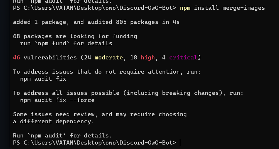 step by step how to install and run owo bot on windows computer · Issue #361 · ChristopherBThai ...
