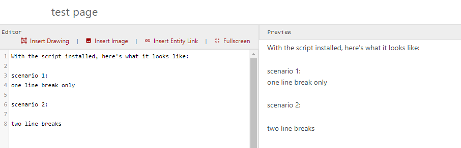 Markdown - Linebreaks II · Issue #2766 · BookStackApp/BookStack · GitHub