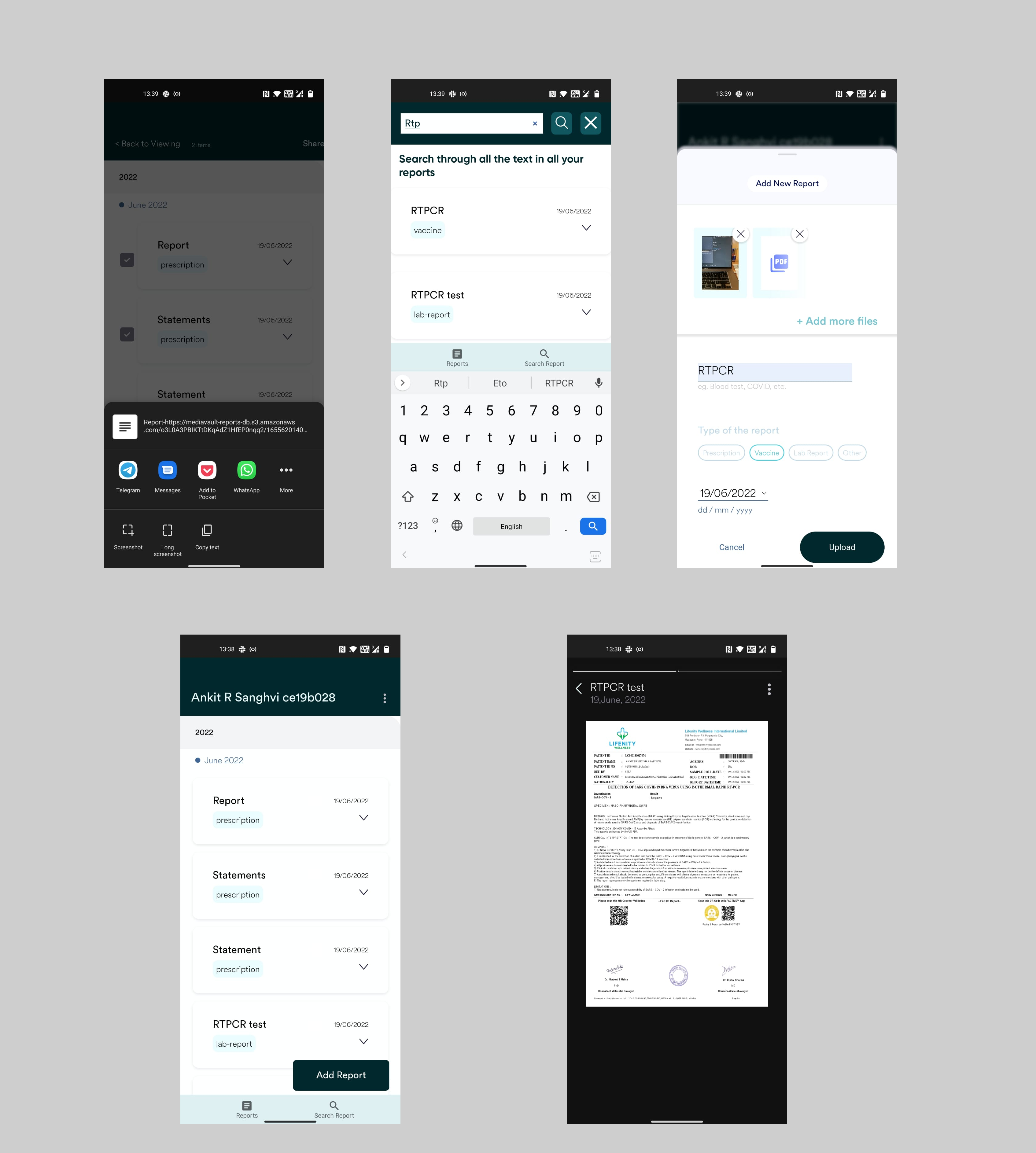 GitHub - sanghvian/medivault-frontend: A simple web app to view your ...