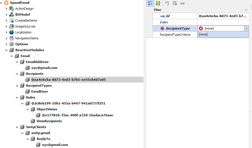 Cannot set Email Recipients · Issue #918 · eXpandFramework/eXpand · GitHub