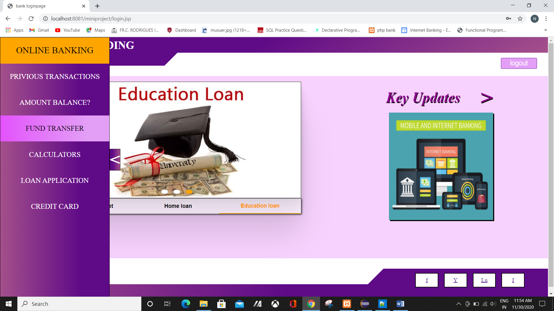 GitHub - Tejasjagdale/bankapplication