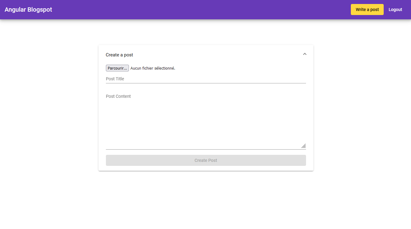 GitHub - imwaa/ng-blog: A Blog Application made with Angular & angular material using Firebase ...
