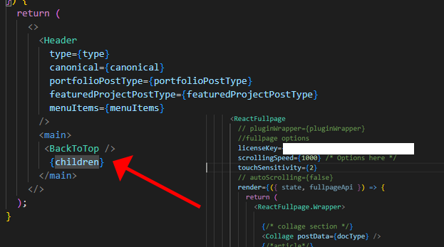Scroll To Top Button · Issue #112 · alvarotrigo/react-fullpage · GitHub