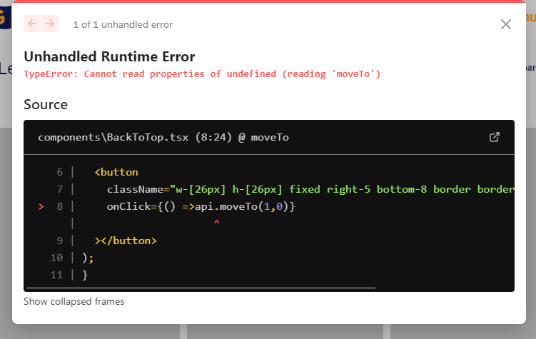 Scroll To Top Button · Issue #112 · alvarotrigo/react-fullpage · GitHub