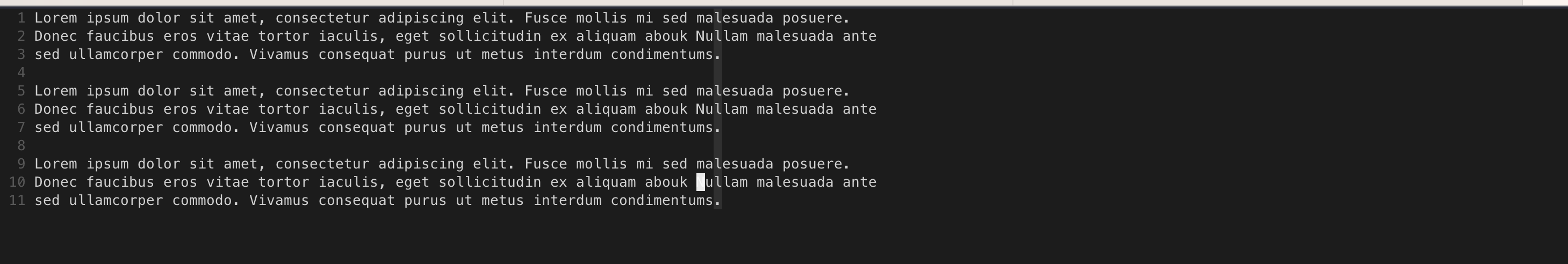 Vim Like Alignmentwrap Of Selected Lines Across Multiple Paragraphs