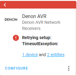 DenonAVR AVR-1912 error: Retrying setup:TimeoutException · Issue #50242 · home-assistant/core ...