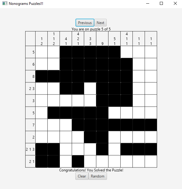 GitHub - hua8211/Nonograms-Project