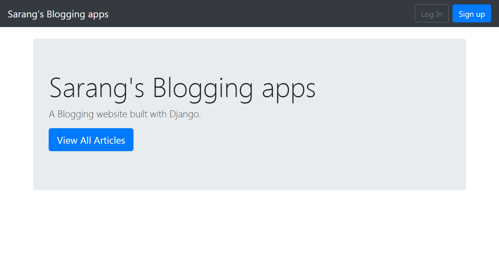 GitHub - Joshi-Sarang/Django-Blogs-App: Django Blogs App