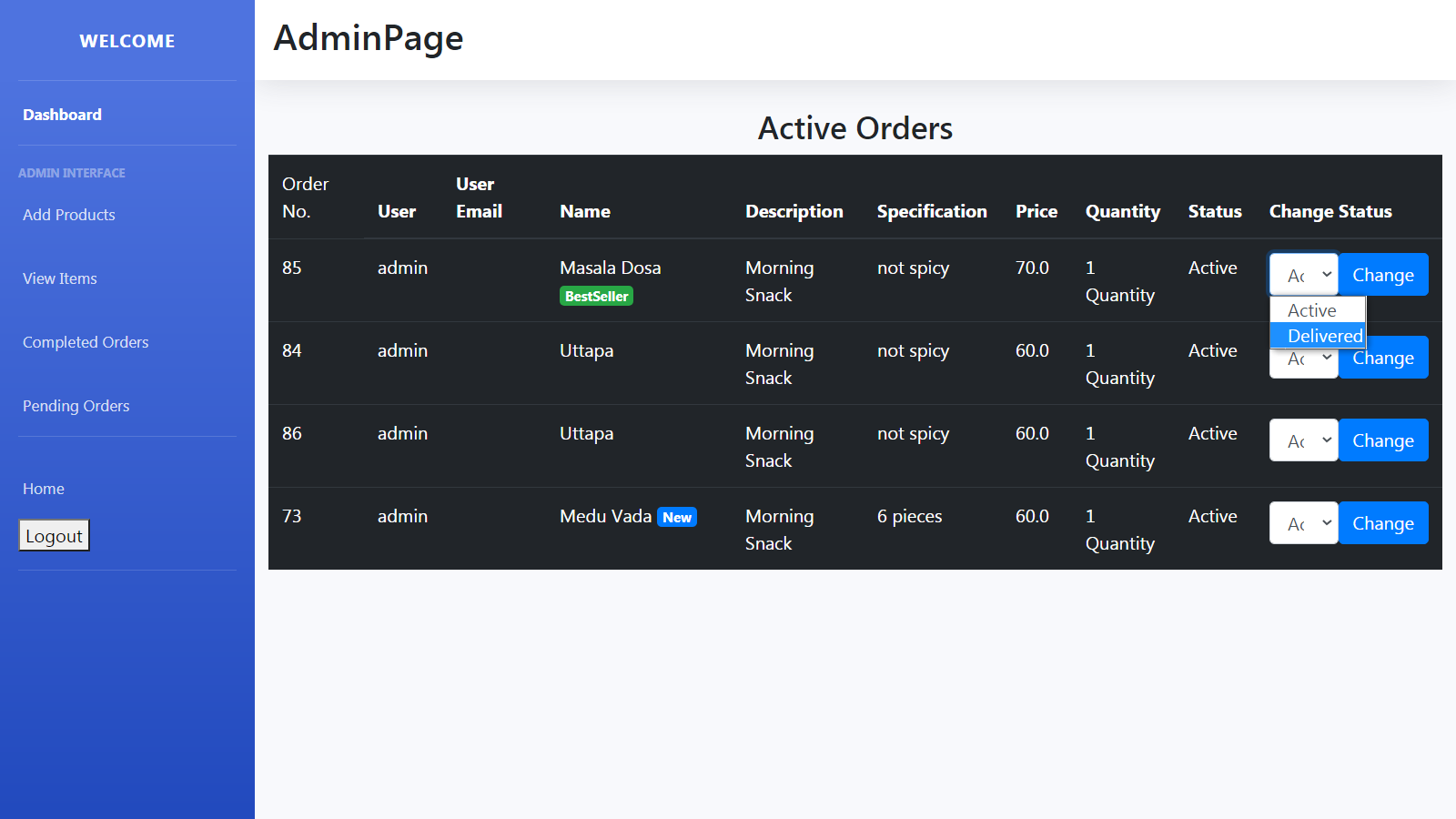 GitHub - Joshi-Sarang/Django-Online-Food-ordering-System: Django Online ...