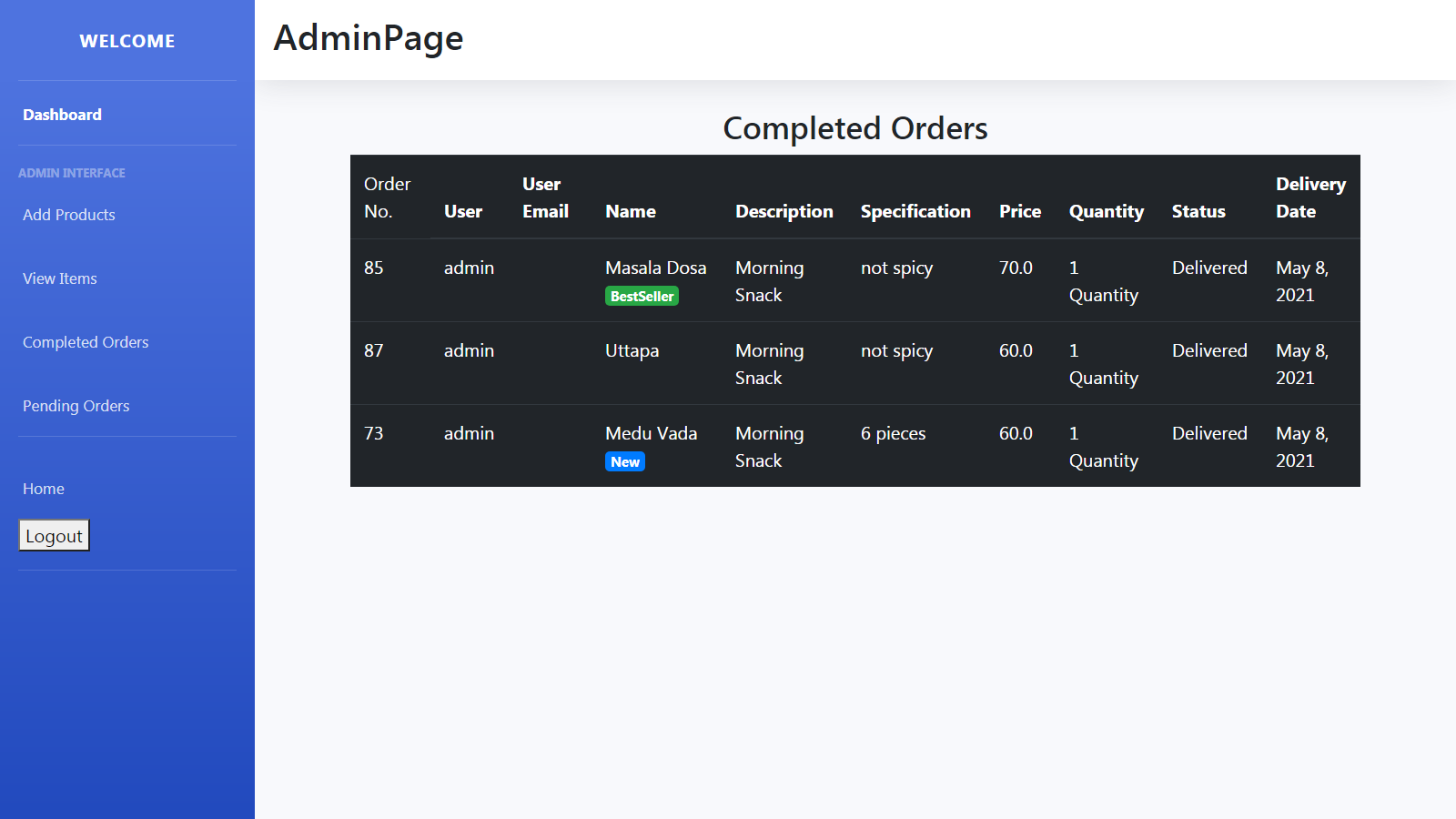 GitHub - Joshi-Sarang/Django-Online-Food-ordering-System: Django Online ...