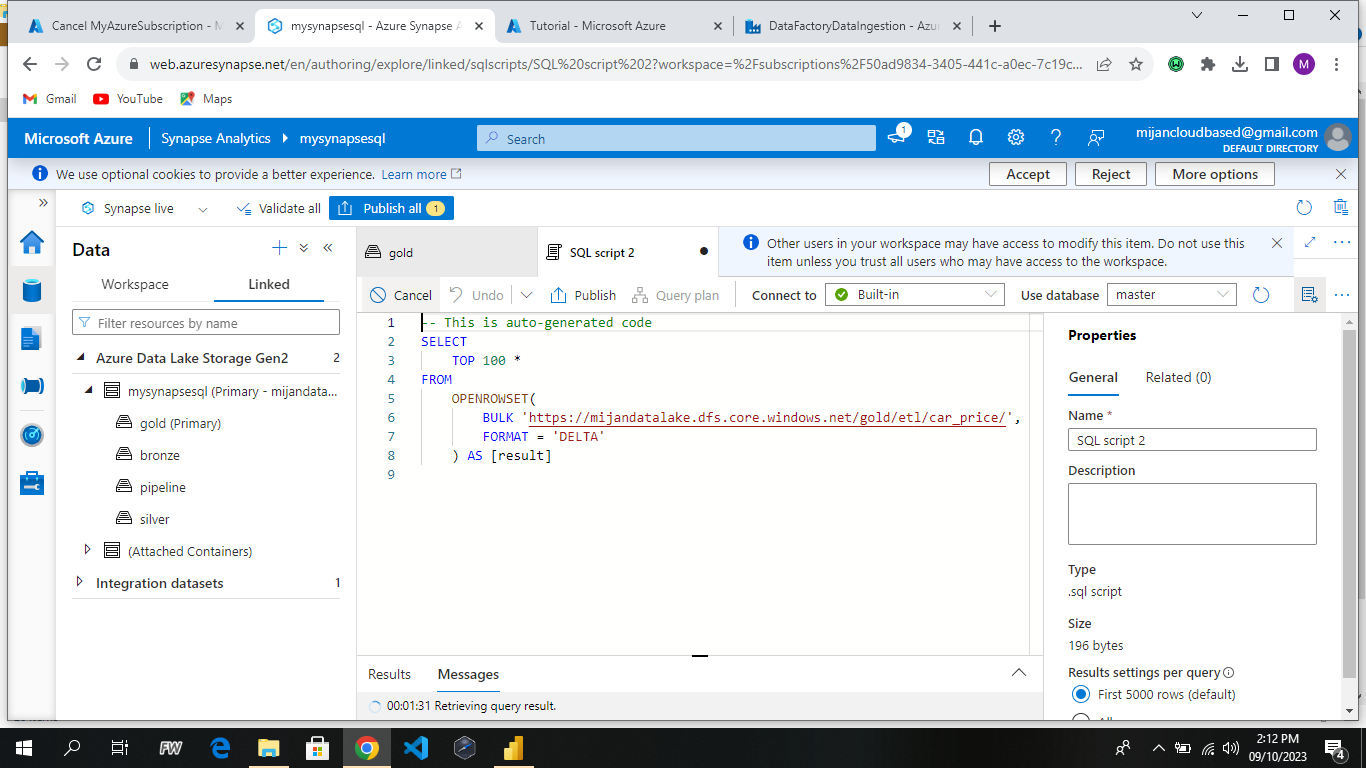 GitHub - MijanScripts/AZURE-END-TO-END-DATA-PIPELINE