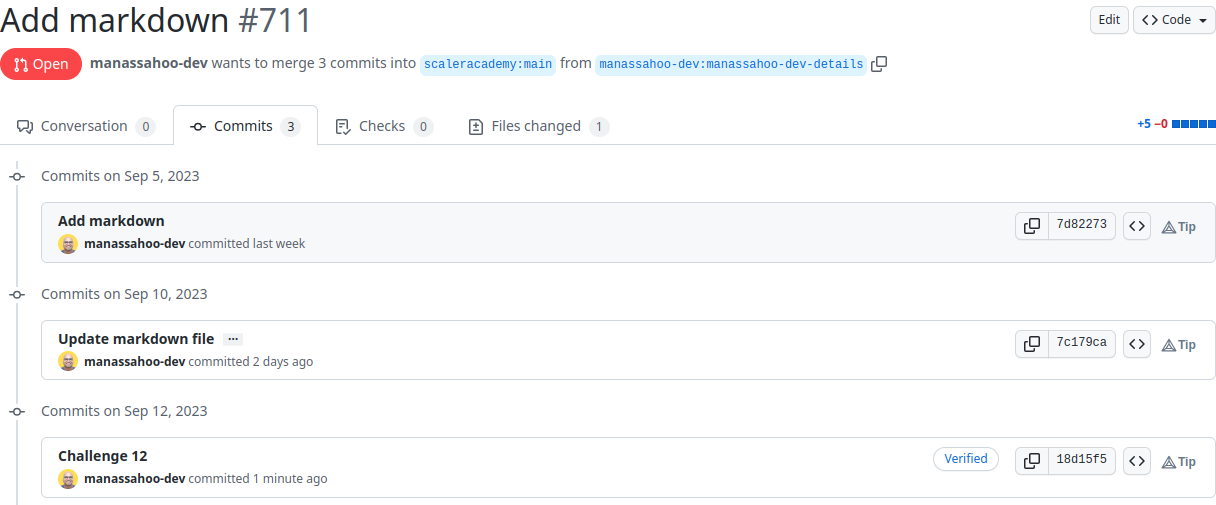 Manas Sahoo · Issue #172 · scaleracademy/scaler-open-source-september-challenge · GitHub