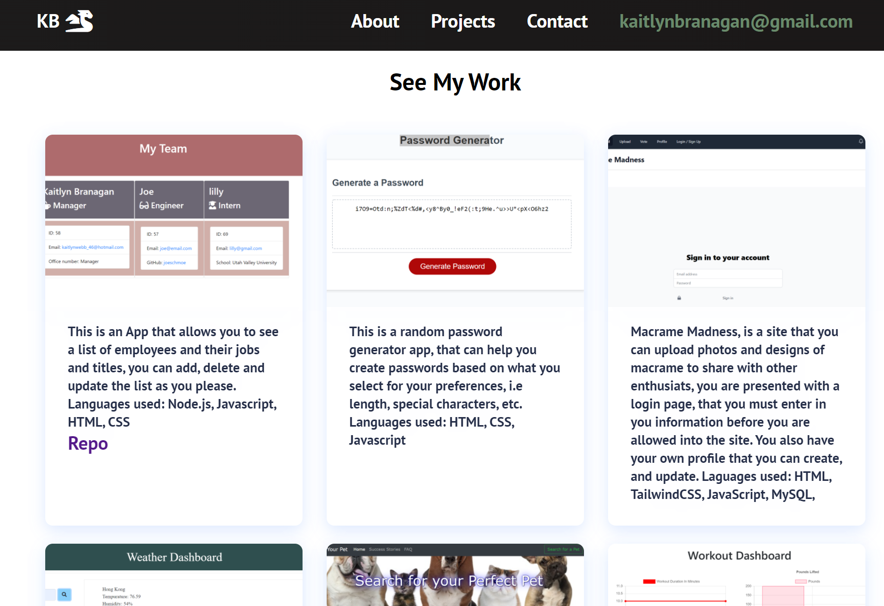 GitHub - katers0259/react-portfolio: My Web Developer Portfolio using React