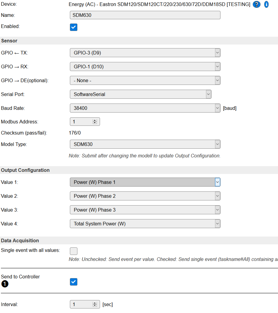 Feature request: Energy Meter SDM630 add reading more registers · Issue #2671 · letscontrolit ...