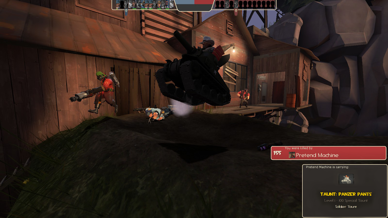 [TF2] [Feature Request] When a player taunts in the freezecam, the taunt used can be displayed ...