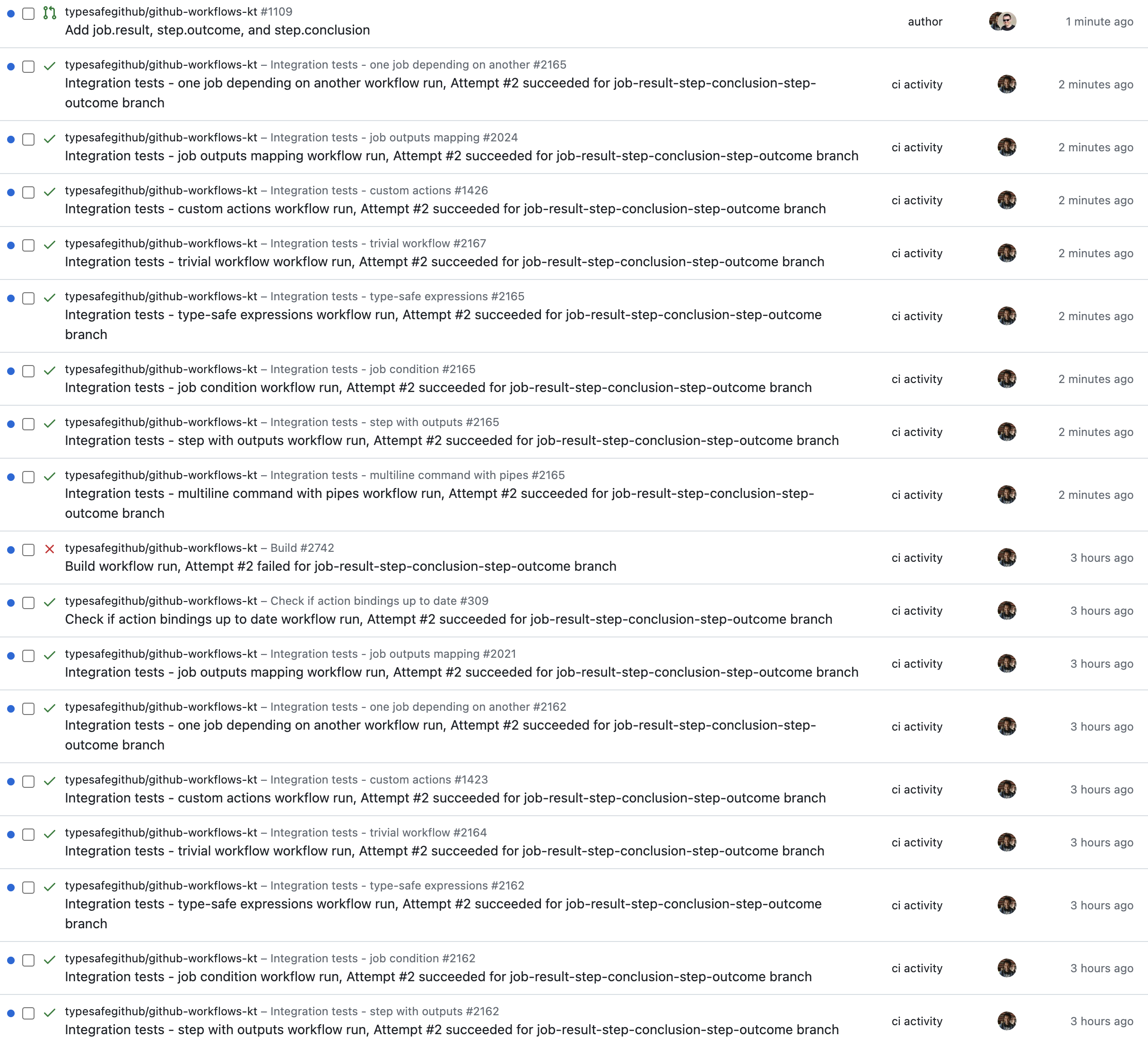 Too Many Separate Workflows Flood Notification Of Contributors · Issue 1114 · Typesafegithub