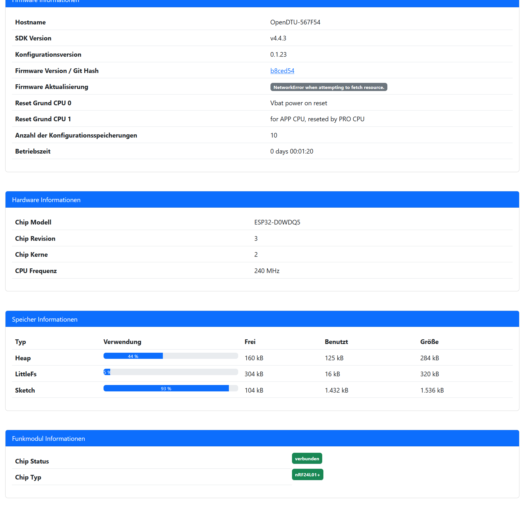 Keine Verbindung zur Fritzbox über WLAN möglich · tbnobody OpenDTU · Discussion #576 · GitHub