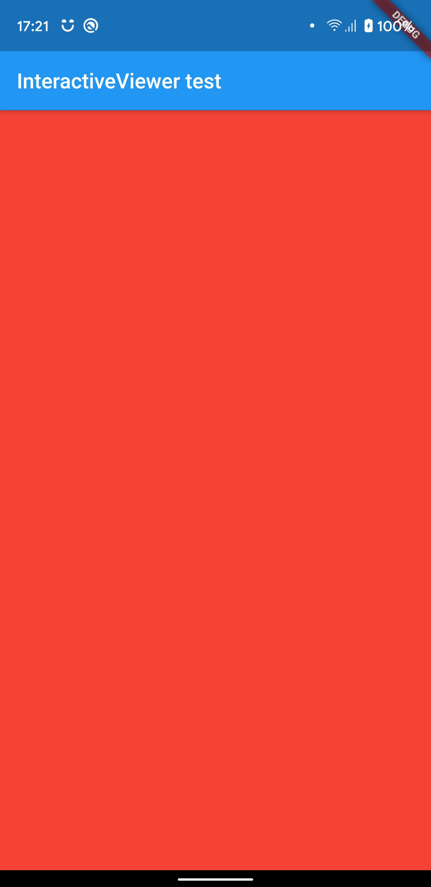 InteractiveViewer ignore scale settings when using with small child · Issue #65304 · flutter ...