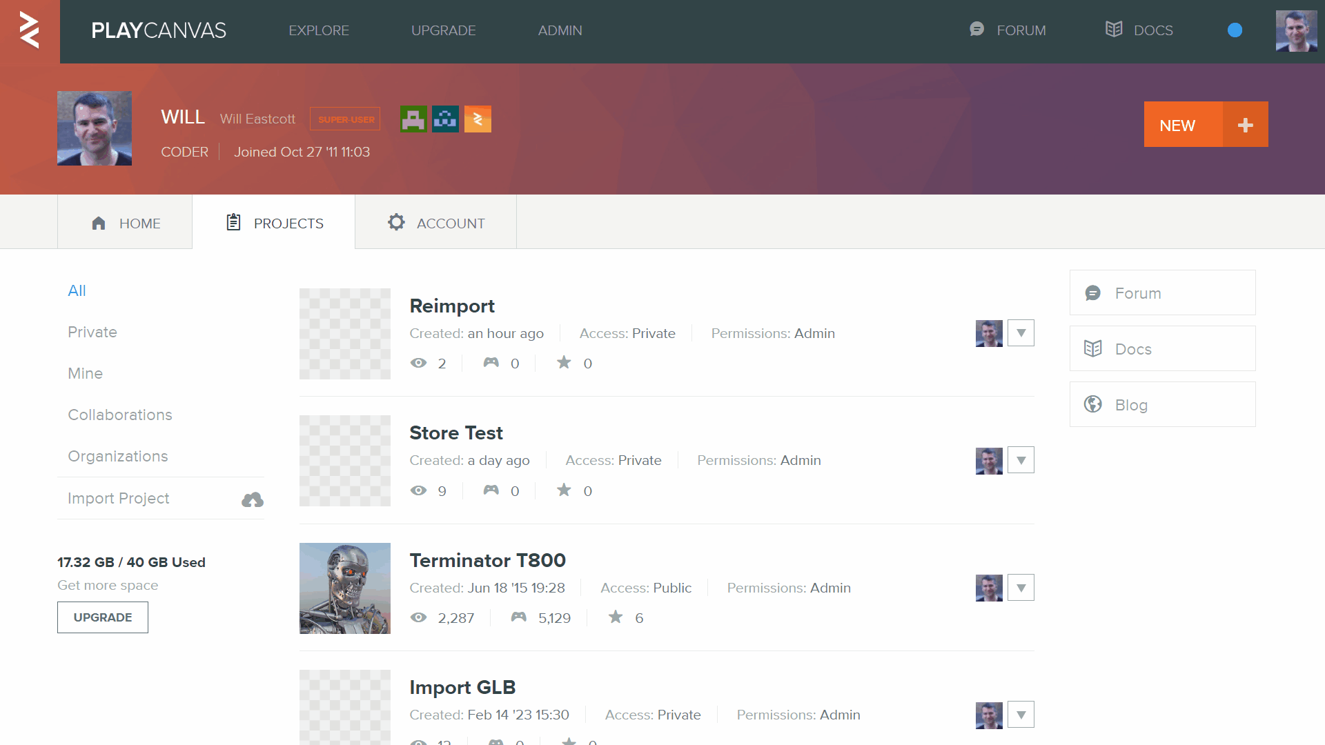 New Project Dialog - Disabling thumbnail drag · Issue #808 · playcanvas/editor · GitHub
