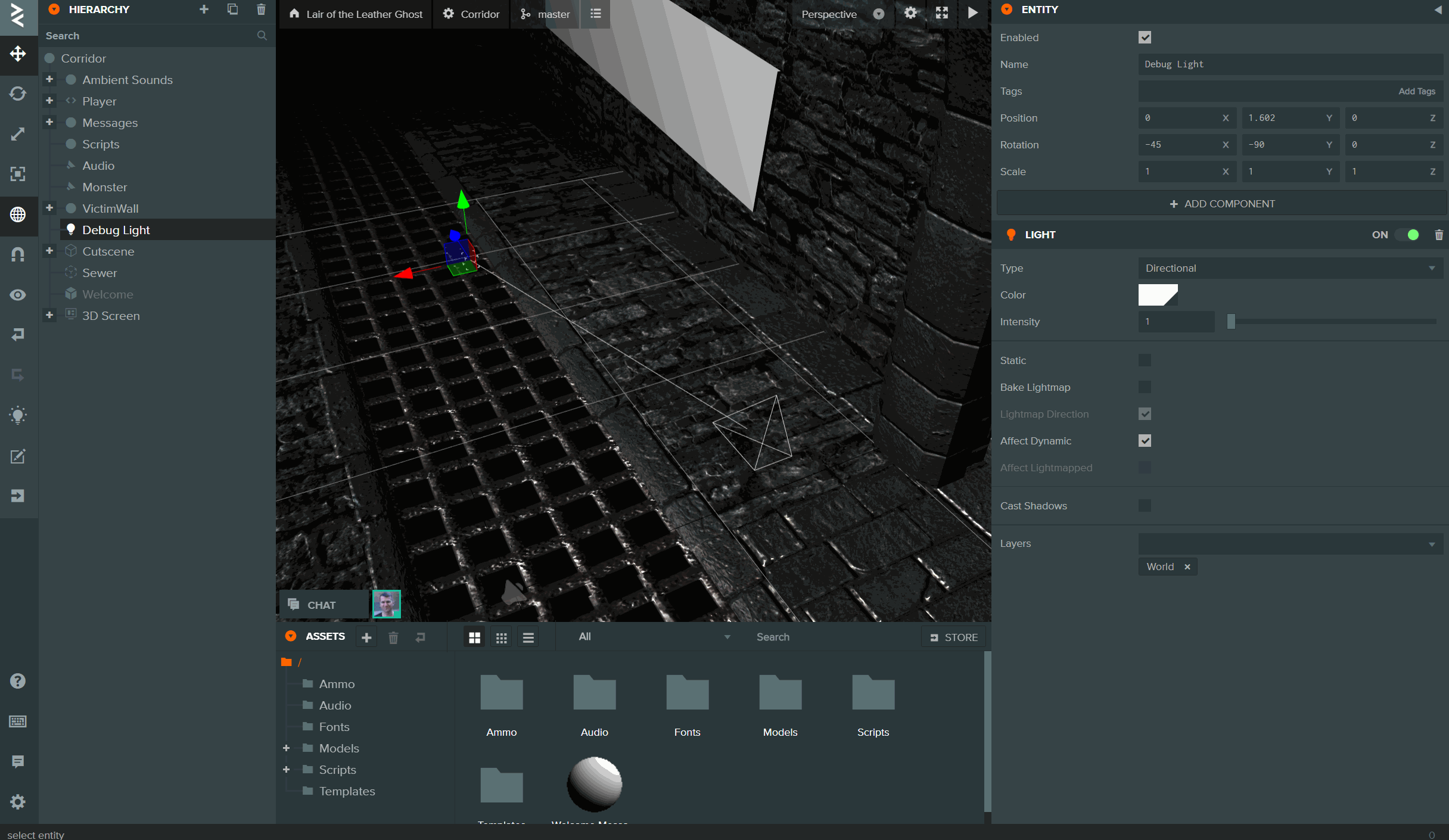 Directional light arrow disappears · Issue #141 · playcanvas/editor · GitHub