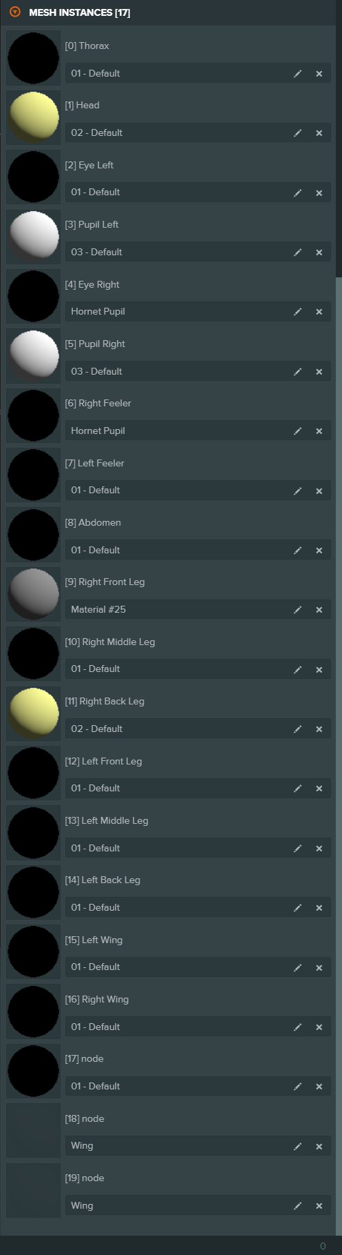Mesh Instance array different for JSON and GLB model assets · Issue ...
