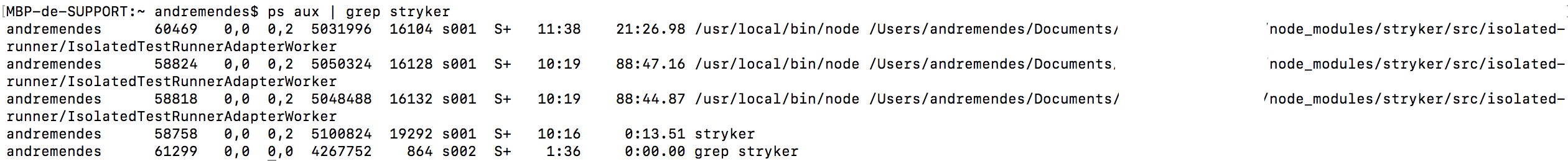 Stryker hanging on the very last test · Issue #932 · stryker-mutator ...