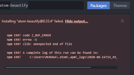 atom-beautify · Issue #2512 · Glavin001/atom-beautify · GitHub