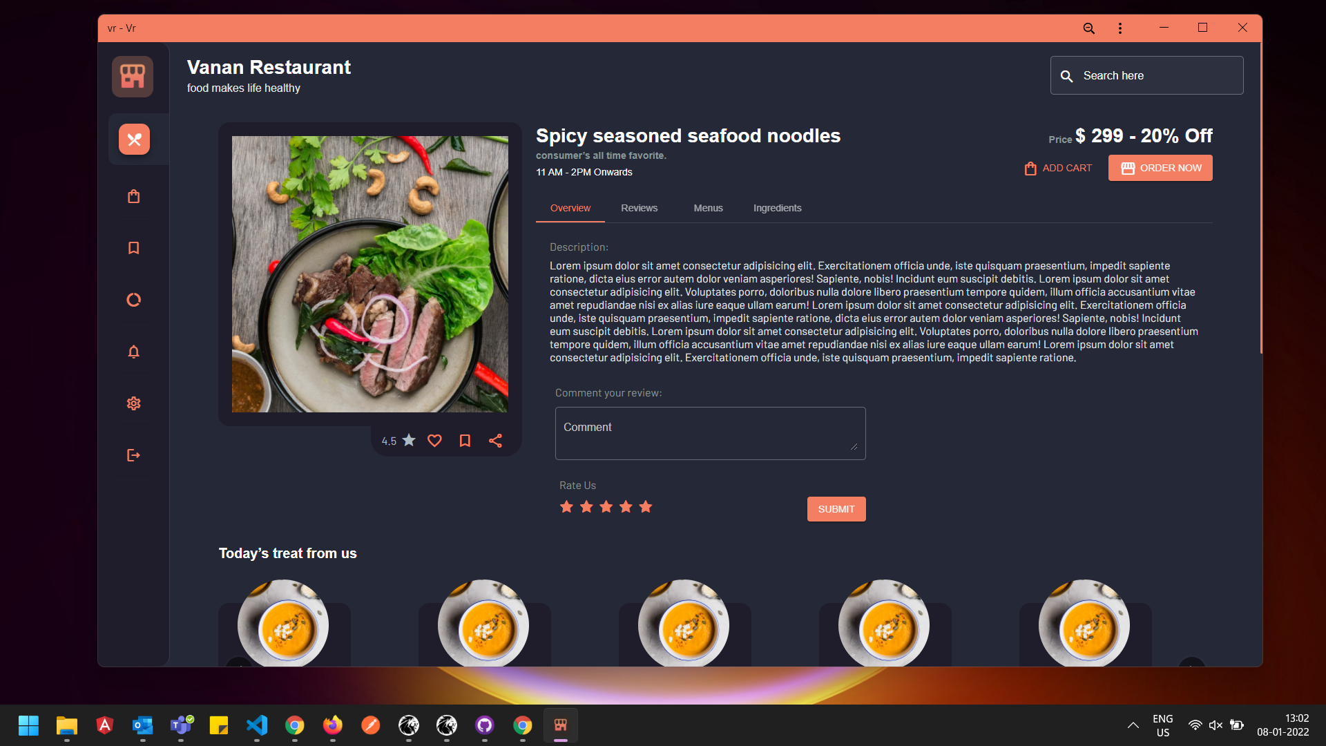 GitHub - Vetrivel-Kalidass/Van-Restaurant: restaurant project in angular