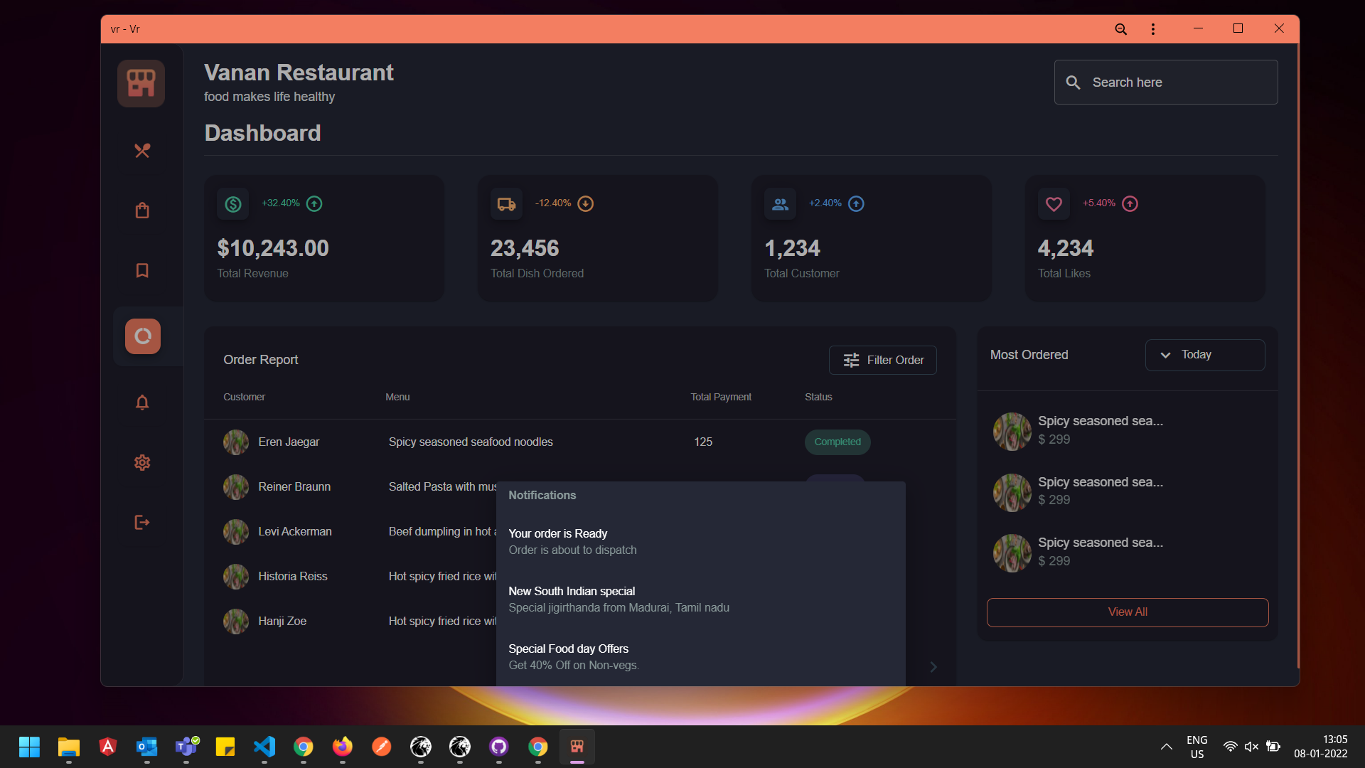 GitHub - Vetrivel-Kalidass/Van-Restaurant: restaurant project in angular
